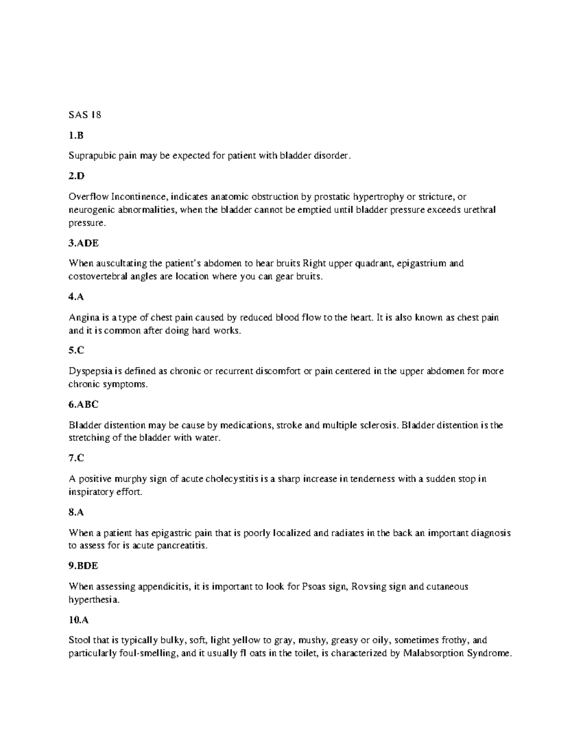 NUR 098 - Lesson 18, Rationale - KLIFFORD JOHN R. RODRIGUEZ UP-FC1-BSN1 ...