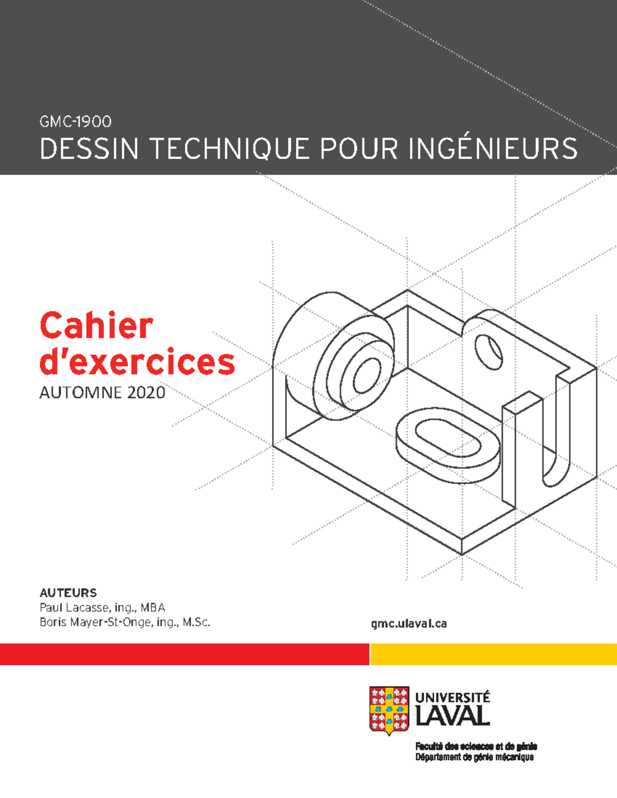 Cahier d'exercices A2020 - GMC1900 - Cahier d’exercices AUTOMNE 2020 ...