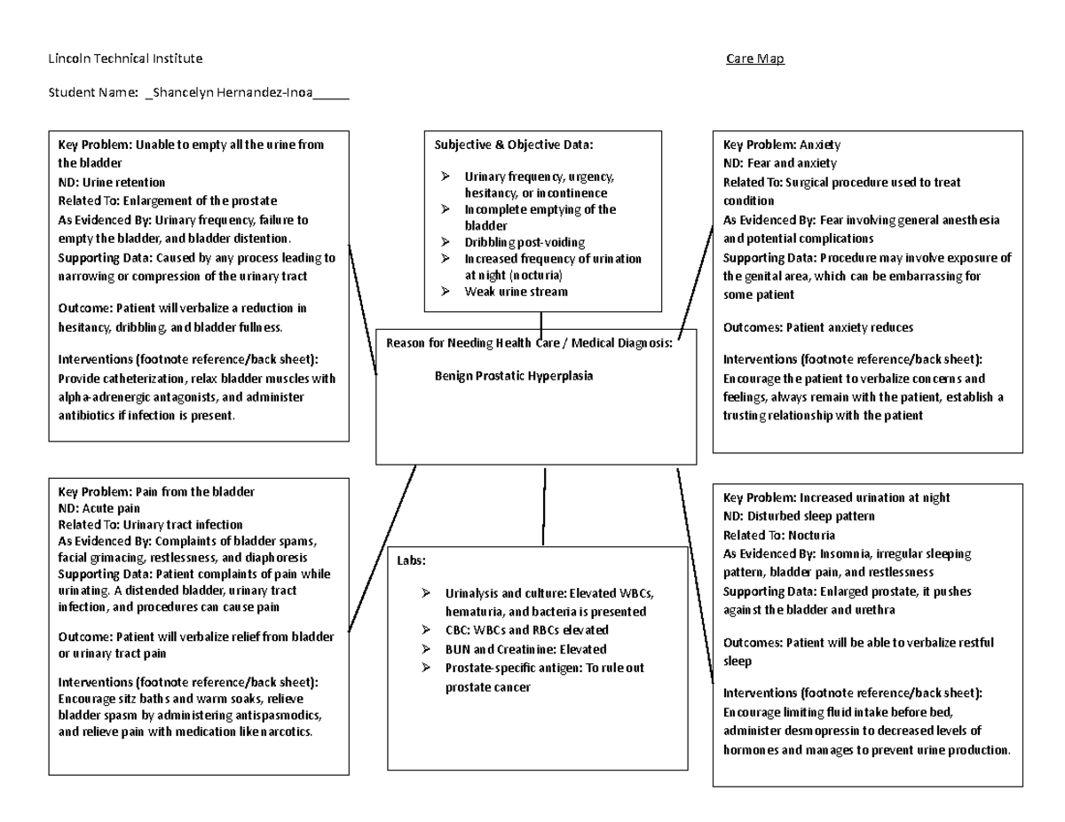 Care Map Quarter 1