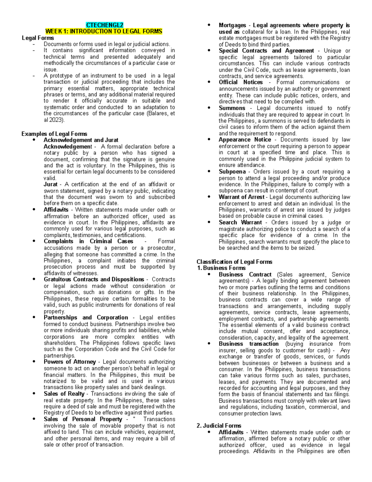 TECHNICAL ENGLISH LECTURE NOTES FOR PRELIMINARY TERM OF YEAR 2024/2025 ...