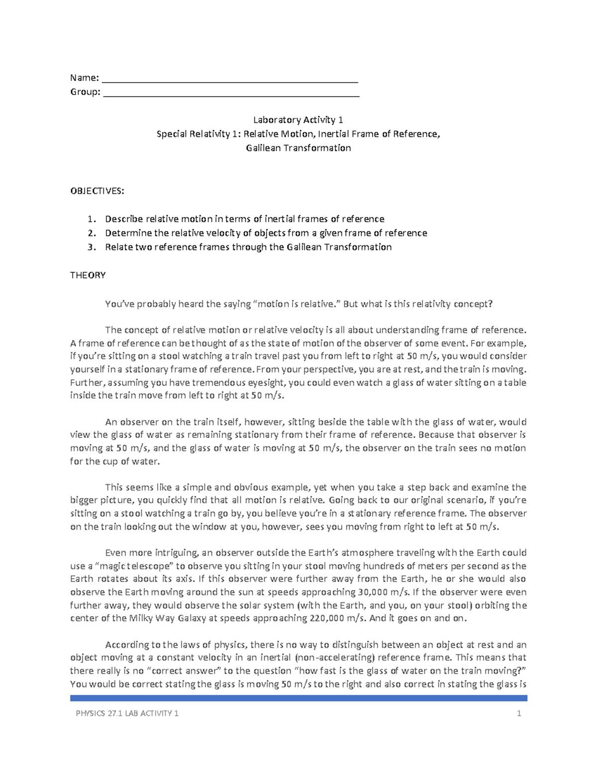 Phy27 - Physics answer sheet. - Name ...