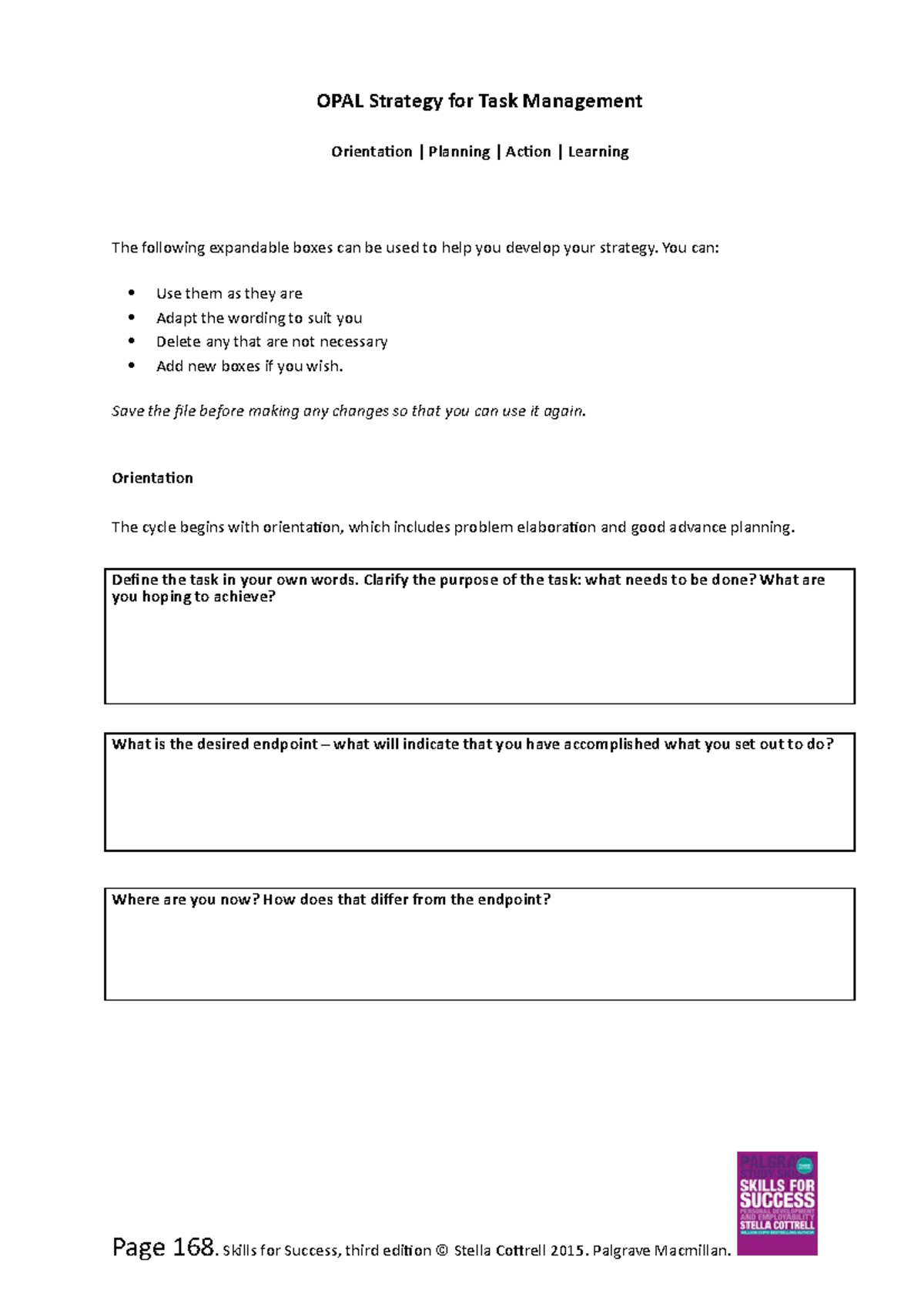 01 OPAL Strategy for Task Management - OPAL Strategy for Task ...