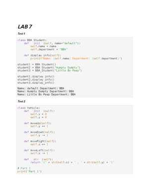 Lab 5 - it's the lab assignment of bracu cse 111 course - Computer Programming II - Studocu