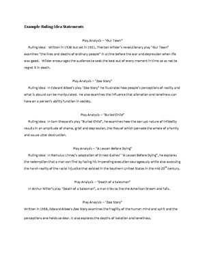 Acting Notes #1 - Acting is... Doing and behaving truthfully (honestly ...