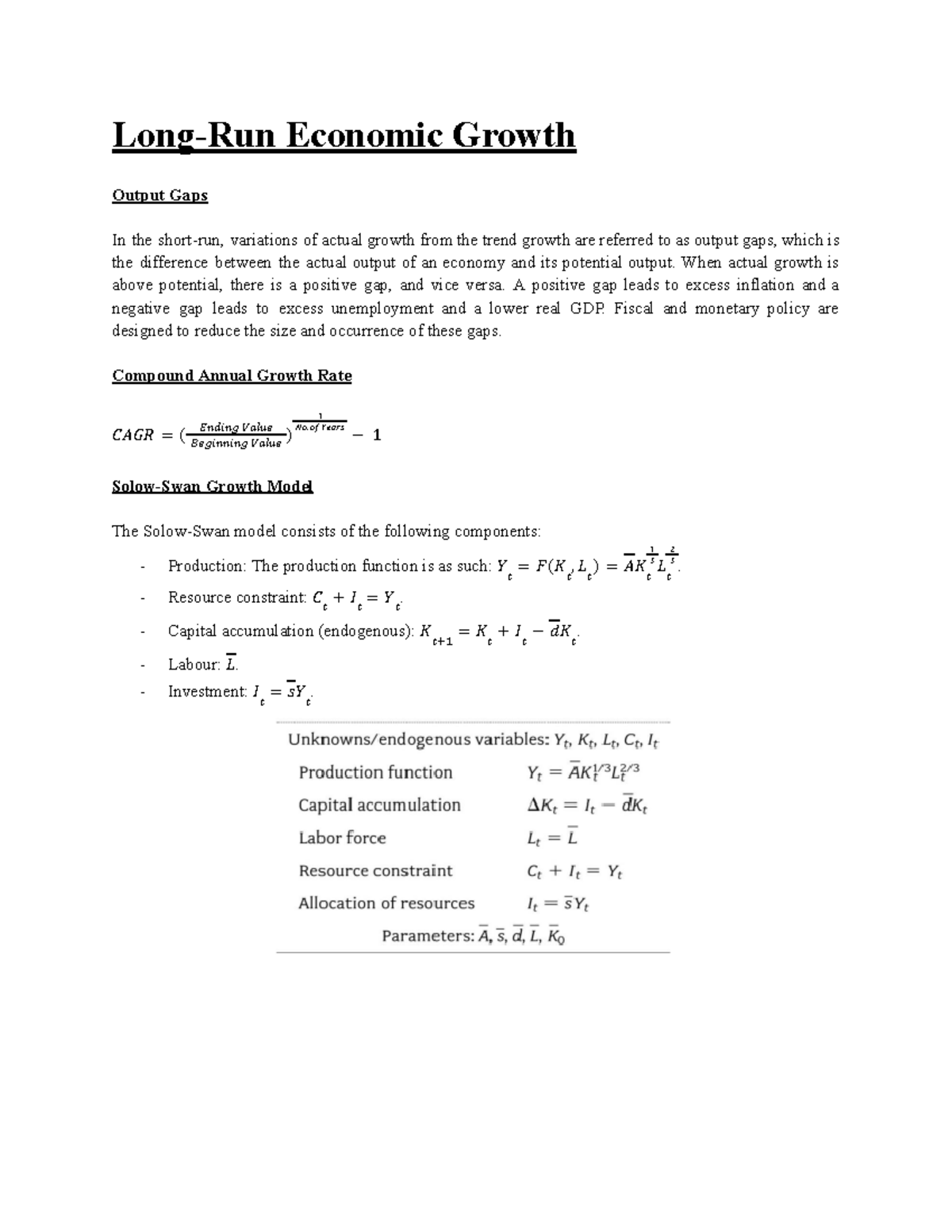 8 Long-Run Economic Growth - Google Docs - Long-Run Economic Growth ...