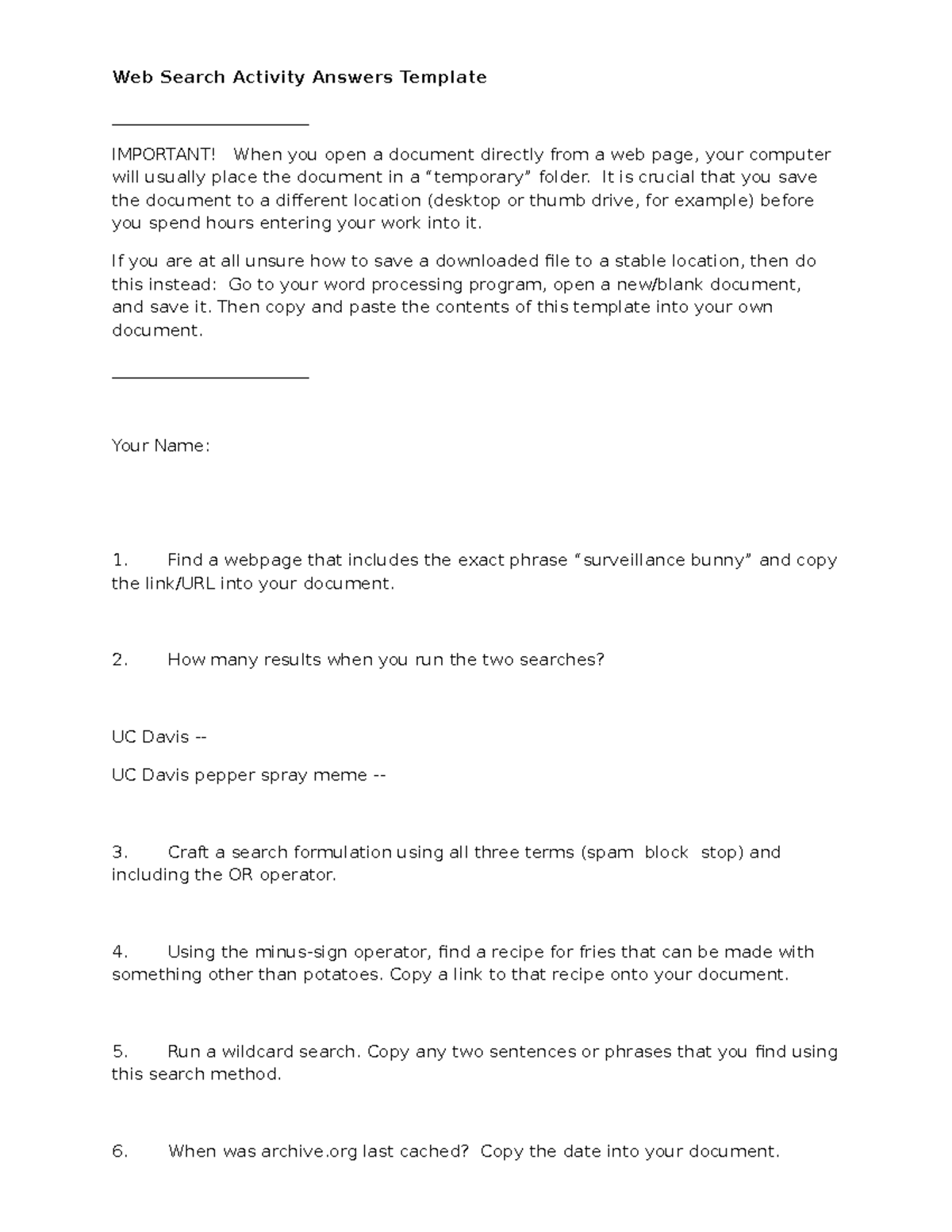 Web-Search- Answers- Template-rv1 - Web Search Activity Answers ...