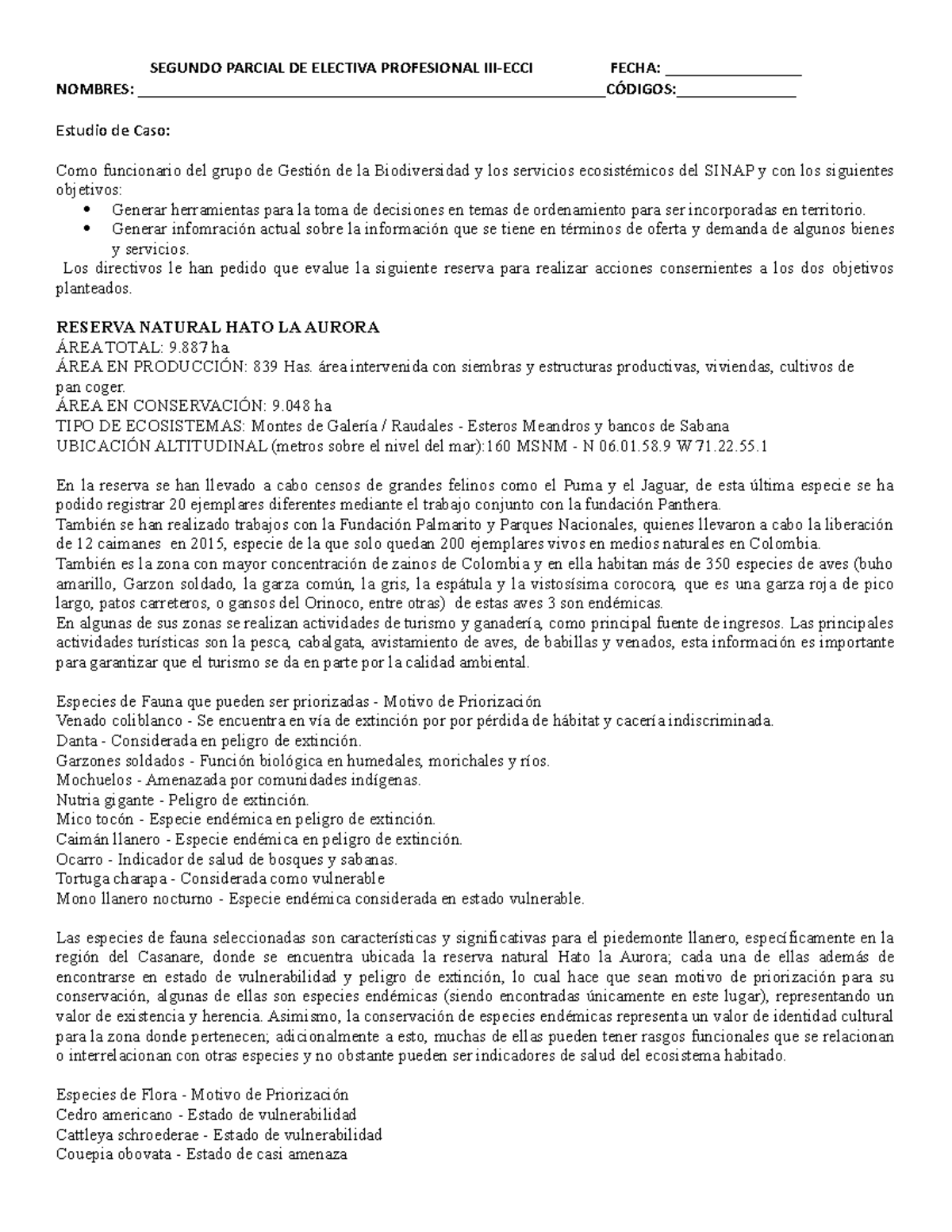 2 parcial Electiva - SEGUNDO PARCIAL DE ELECTIVA PROFESIONAL III-ECCI ...