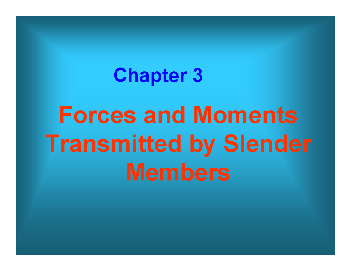 Dokumen - ghjxzxsdf - Chapter 3 Forces and Moments Transmitted by ...