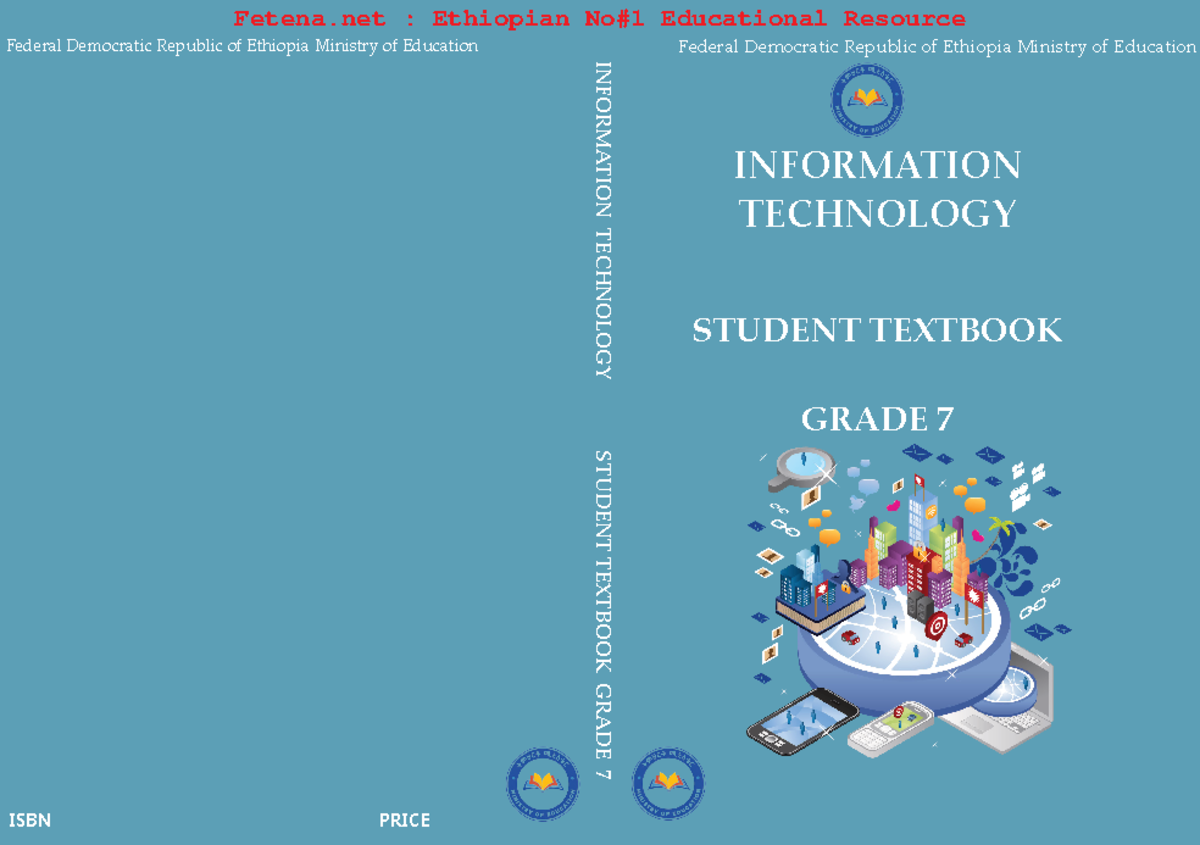 Ict grade 7 - Federal Democratic Republic of Ethiopia Ministry of ...