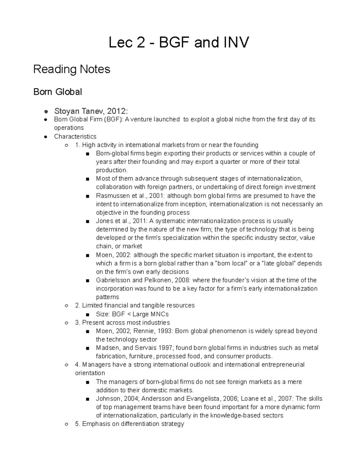 Lec 2 - BGF and INV - Lecture notes 2 - Lec 2 - BGF and INV Reading ...