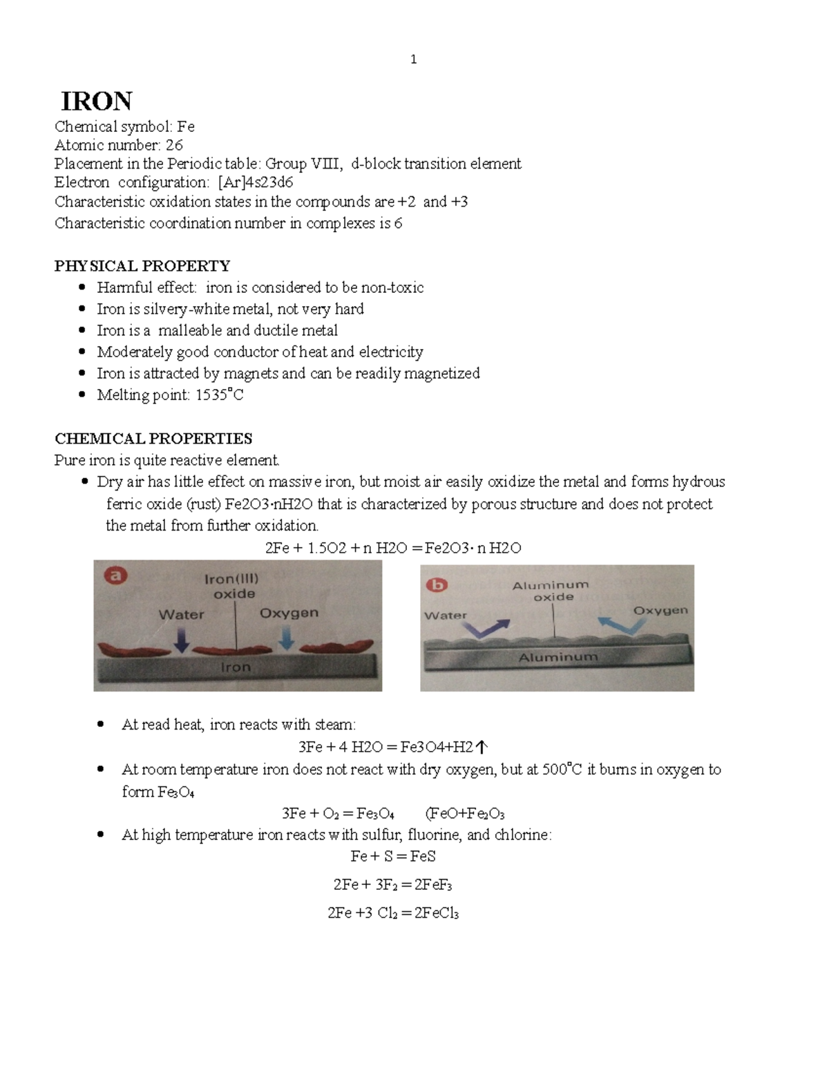 Fe (new) - chemistry - IRON Chemical symbol: Fe Atomic number: 26 ...