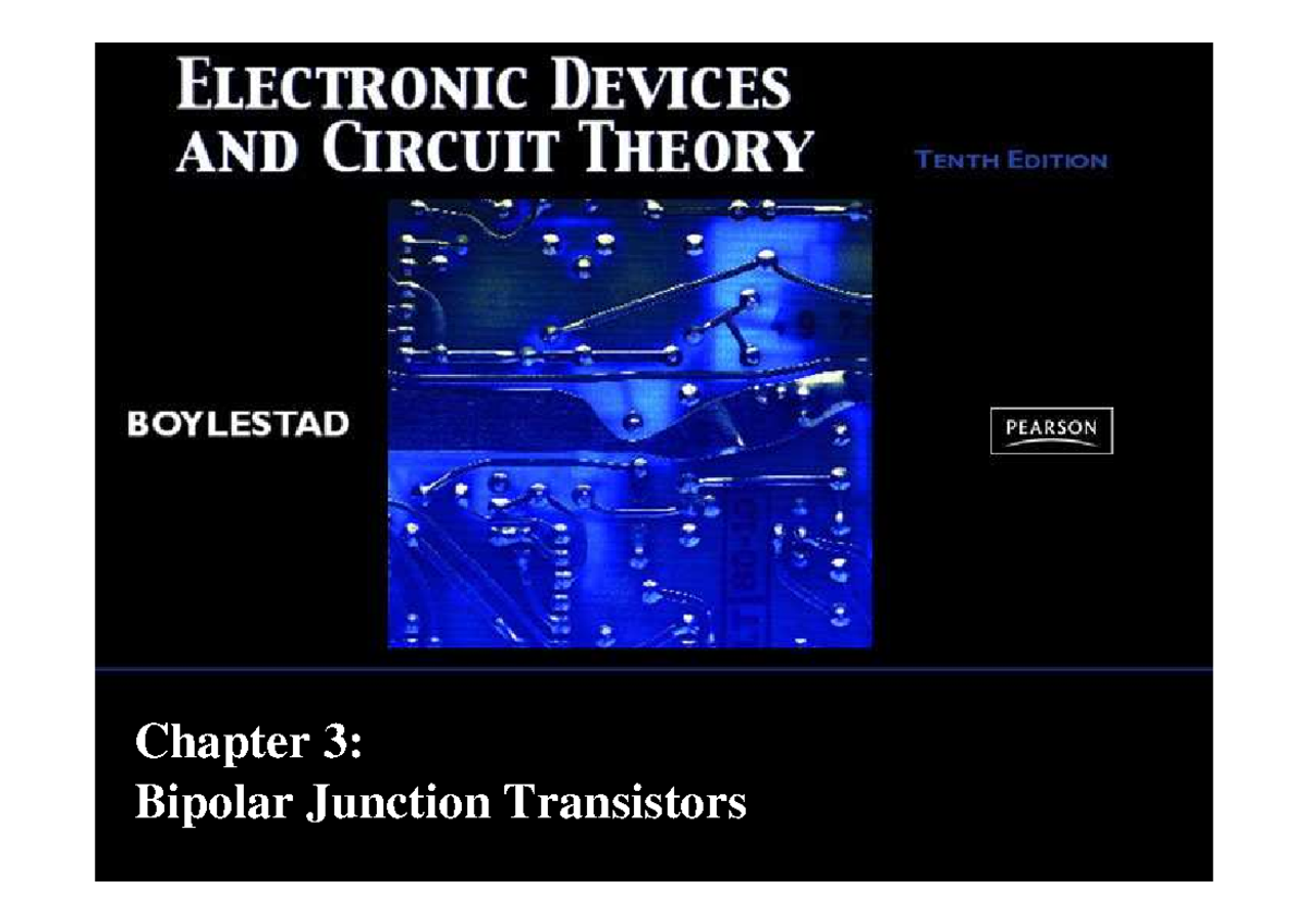 Electronic devices and circuit theory 10th ed boylestad chapter 3 ...