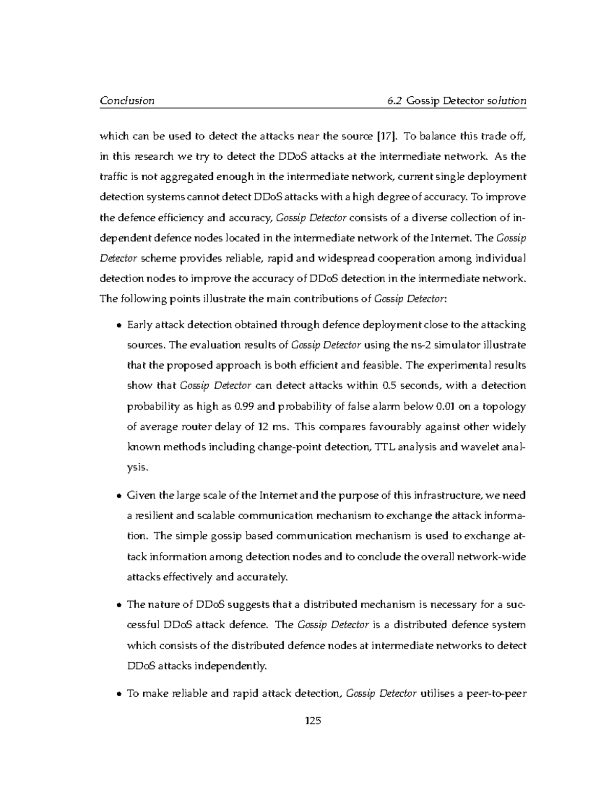 Early Detection System For Distributed Denial Of Service Attacks 19 145