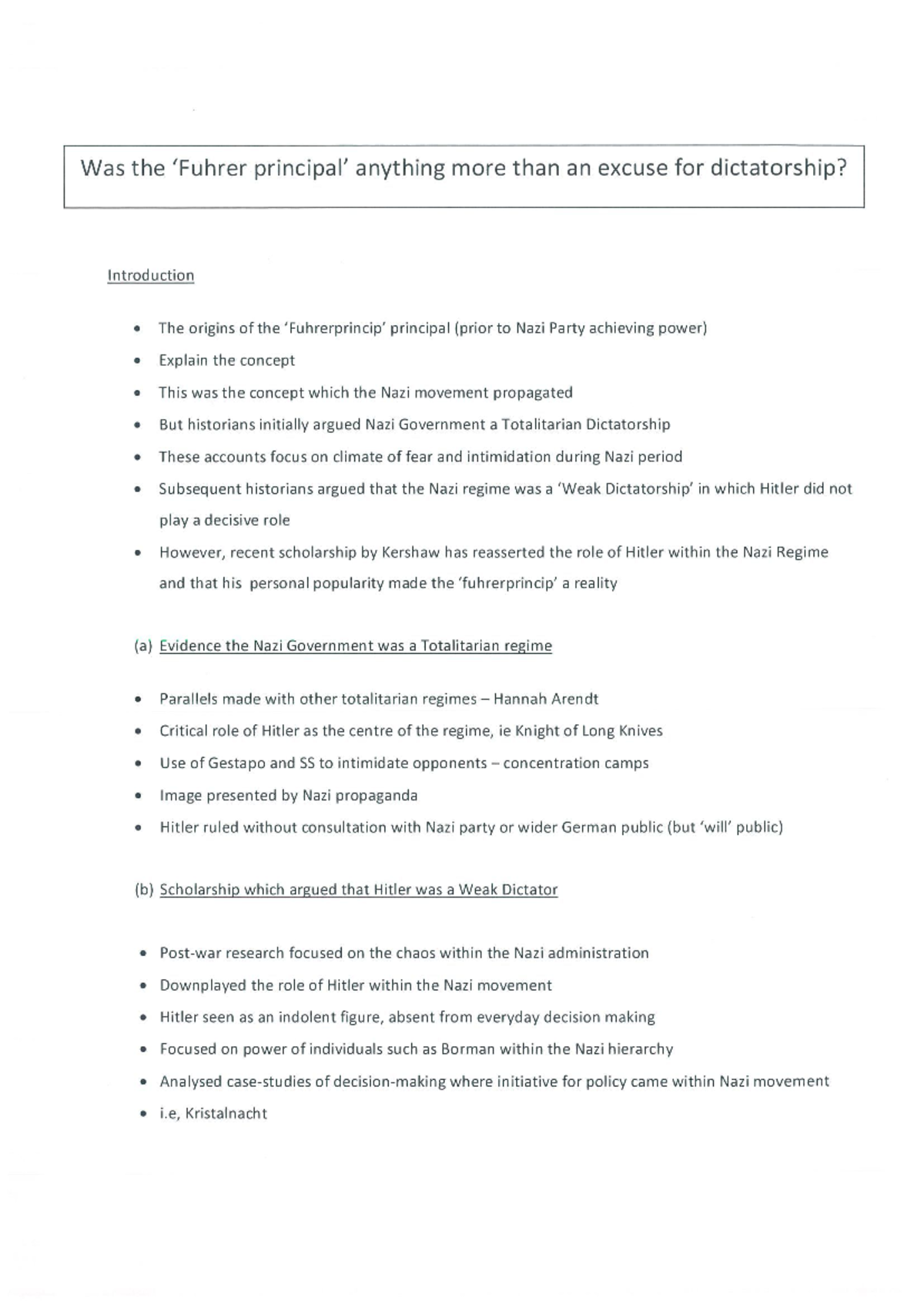 Fuhrer Prinzip - sains hayat - Studocu