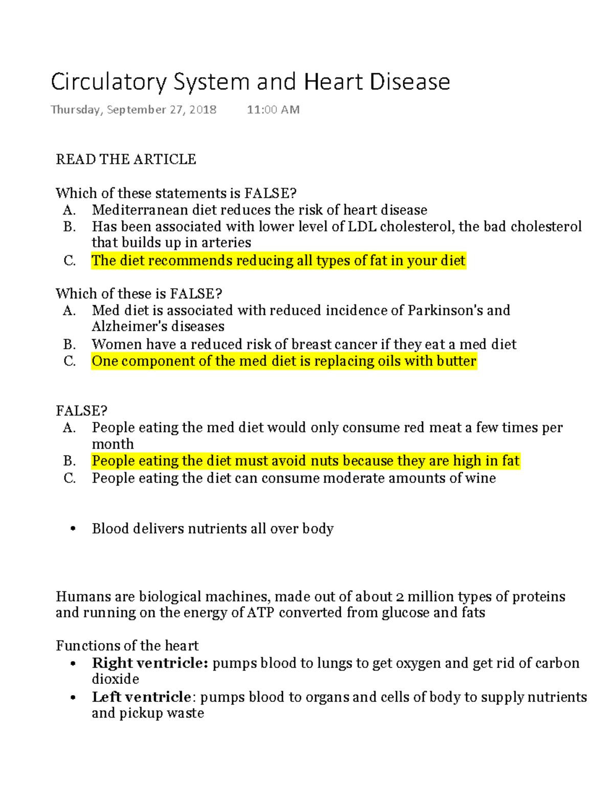 Circulatory System and Heart Disease - Warning: TT: undefined function: 32 READ THE ARTICLE ...