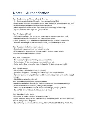 Lecture Notes - Wireless Security - Notes: Wireless Security Wireless ...