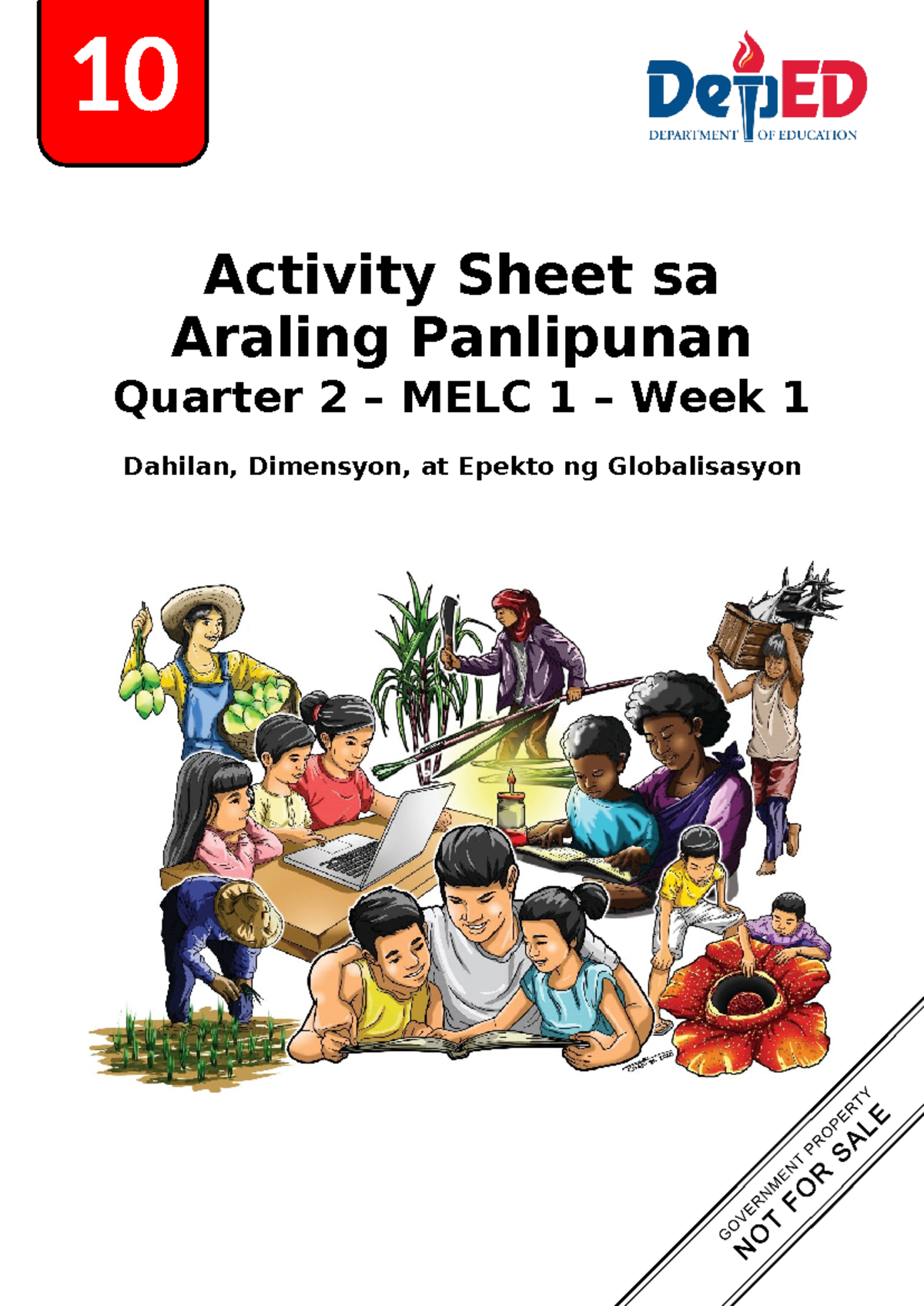 LAS AP G10 MELC1 v2 - learning activity sheet - 10 Activity Sheet sa ...