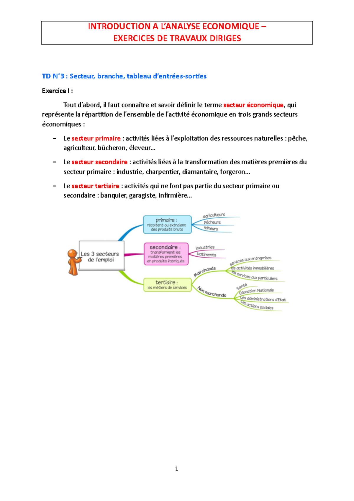 TD ECO (Récupération automatique) - Warning: TT: undefined function: 32 EXERCICES DE TRAVAUX ...