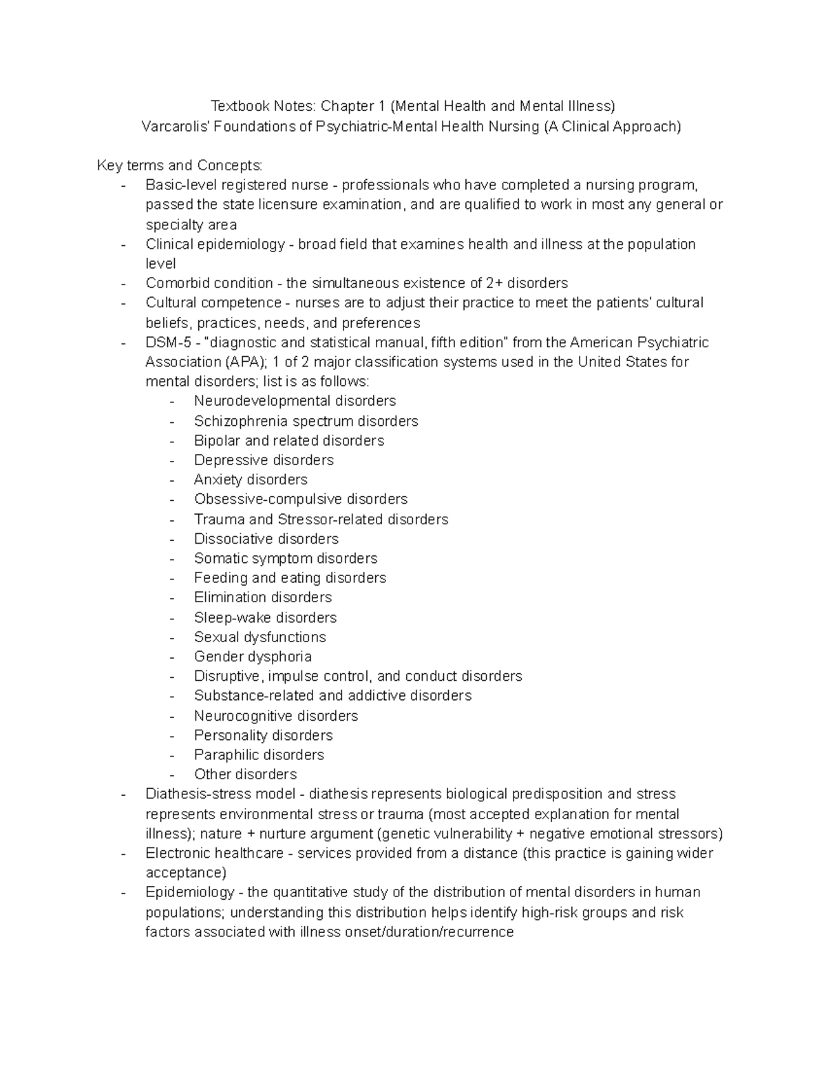 Chapter 1 Key Terms Concepts - Textbook - Textbook Notes: Chapter 1 ...