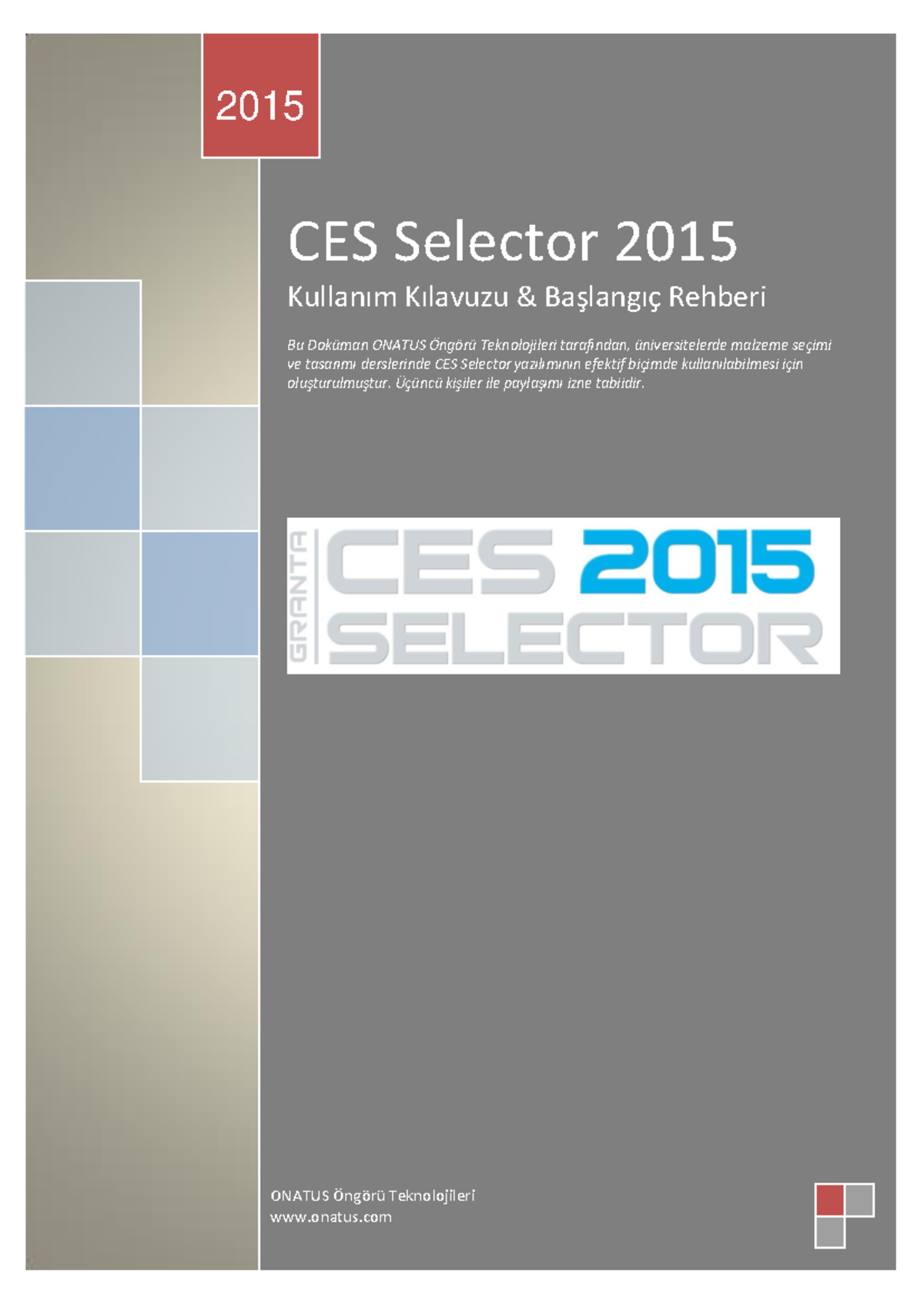Ces selector 2015 kullanm klavuzu balang rehberi - CES Selector 2015 ...