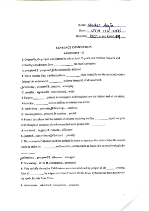 Number Systems - notjhibgnv - Verbal Ability And Reasoning - Studocu