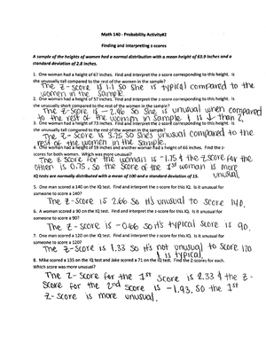 Mythbusters Yawning Example - MATH-140 - Studocu