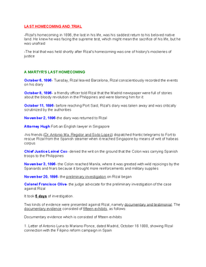 RIZAL031 LIFE AND Works OF Rizal Notes Part 4 - Pobres Frailes Poor ...