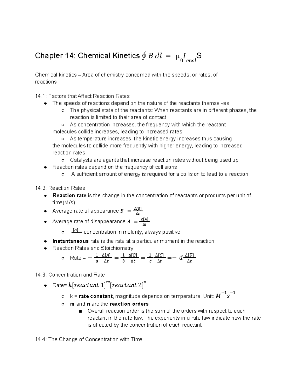 Chapter 14 Summary ... - 1412 - HCC - Studocu
