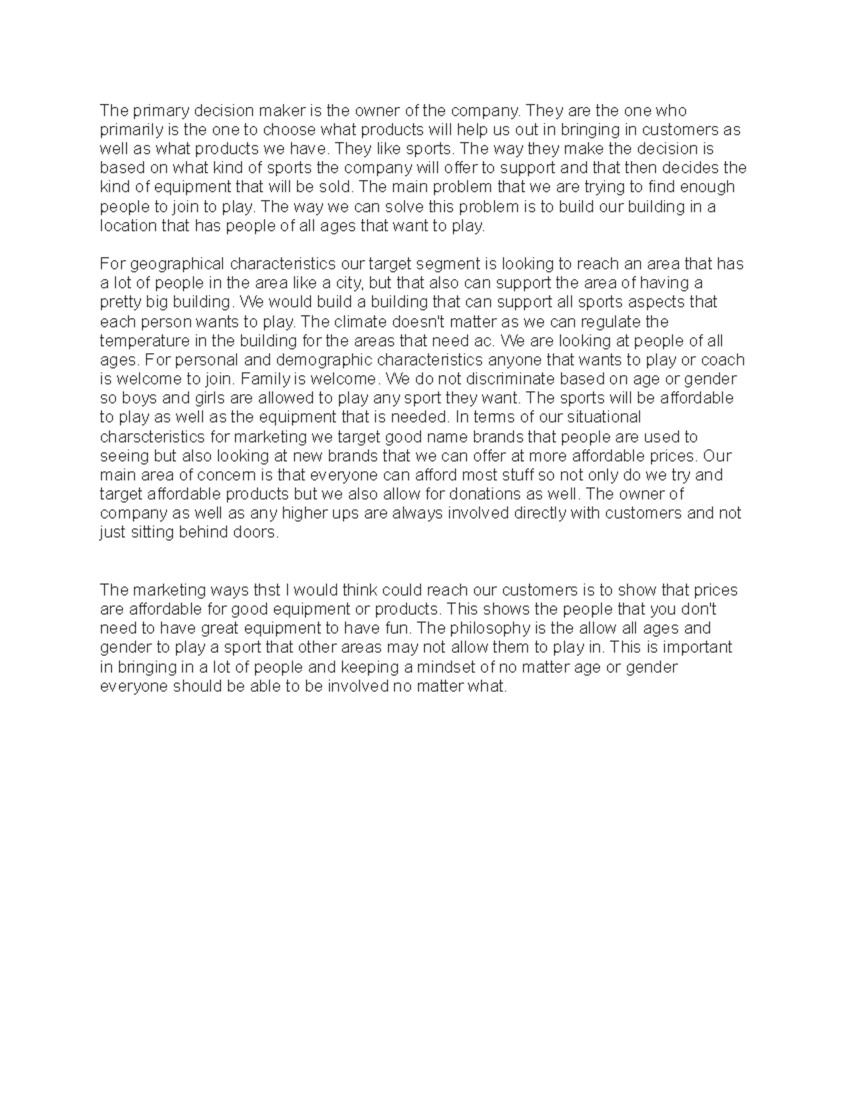 Eng - English paper - The primary decision maker is the owner of the ...