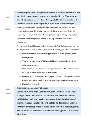 Example handout for powerpoint project A3 - EVENT MANAGER: plan and ...