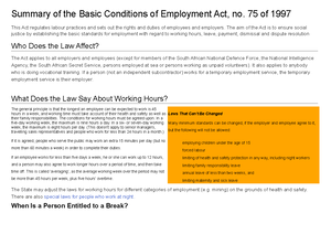 MRL3702-summary of lra - Summary of the Labour Relations Act, no. 66 of ...