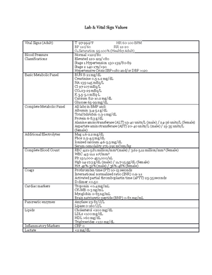 PAD v PVD Table - Nursing - Differentiating Characteristics of Venous ...