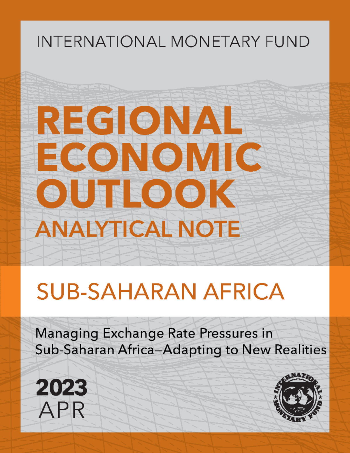 Exchange Note - PERFECT - INTERNATIONAL MONETARY FUND REGIONAL ECONOMIC ...