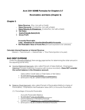 ACCT 2301 Final Exam Review Questions and Answers - A2301 Final Exam ...