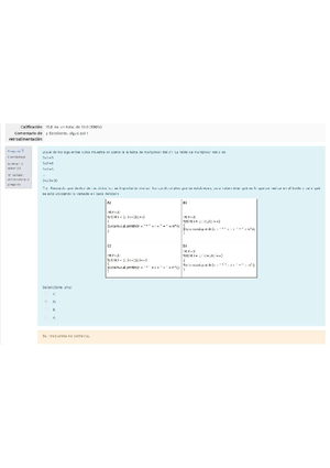 Evaluacion 6 - Evaluación 6 - 12:51 p. Modalidad de exámenes I Semana 6 ...