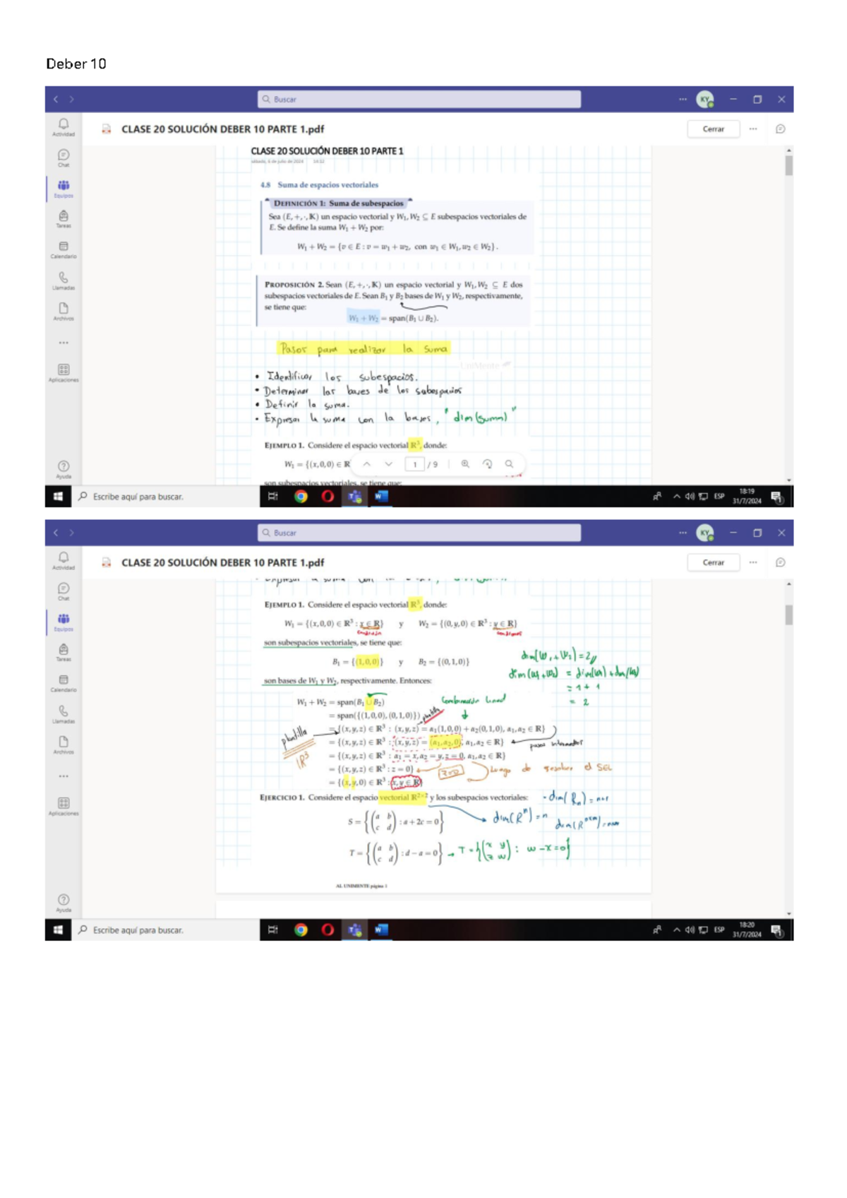 Deber tddo - ghuiytrewwertyu - Deber 10 Buscar X CLASE 20 SOLUCIÓN ...