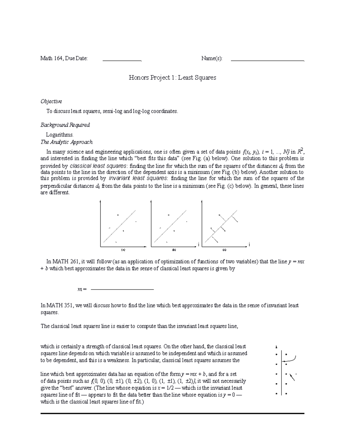 HP01 - Maple Honor Projects - Important files - Jeffrey Watt - Math 164 ...