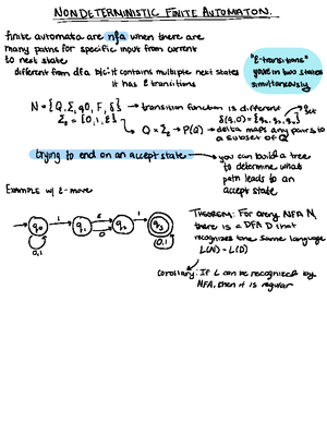Homework 2 - Xi Chen - COMS W3261 Computer Science Theory: Problem Assignment 2 Due on ...