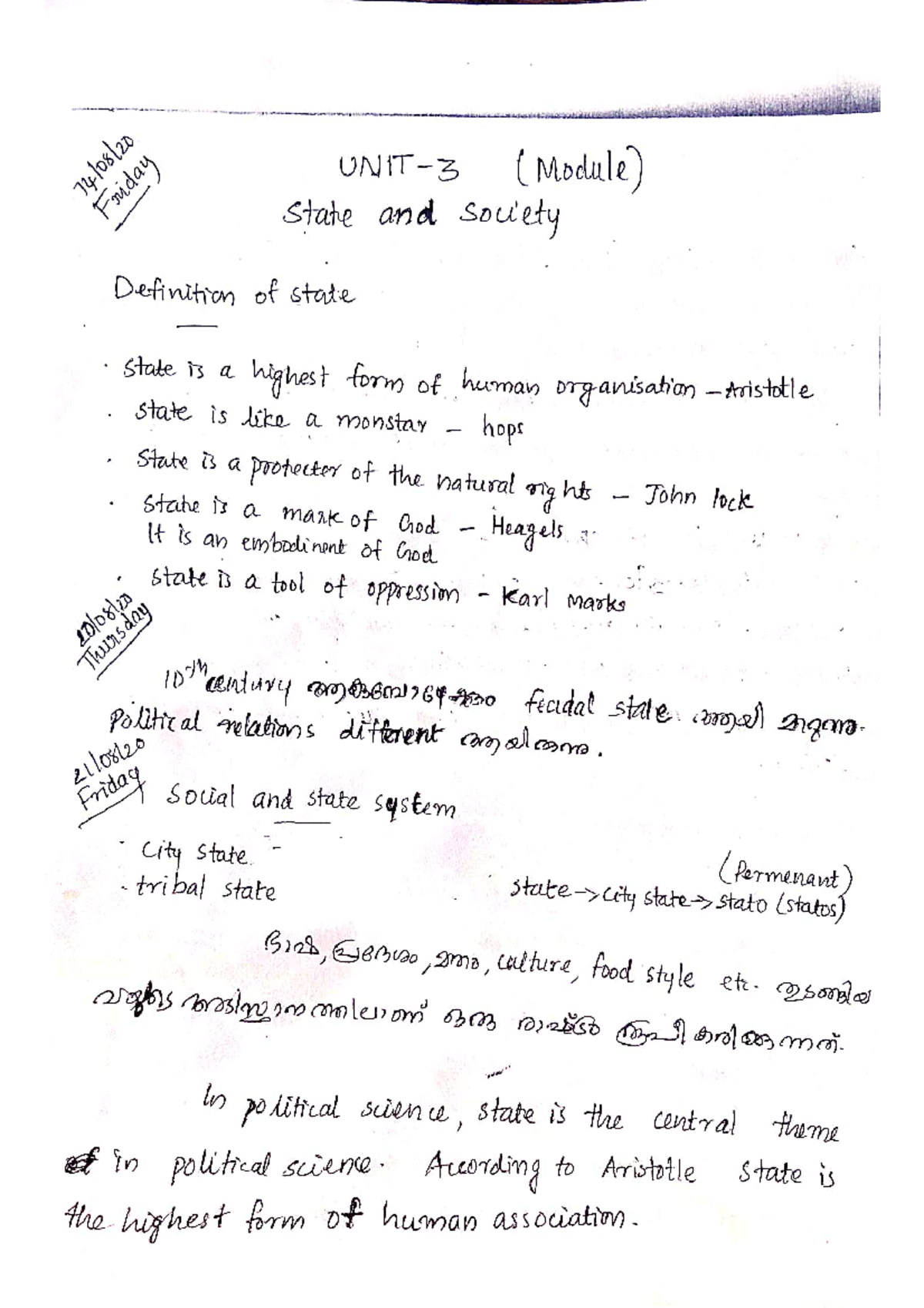 Political science 3 chapter - Principles of Political Science - Studocu