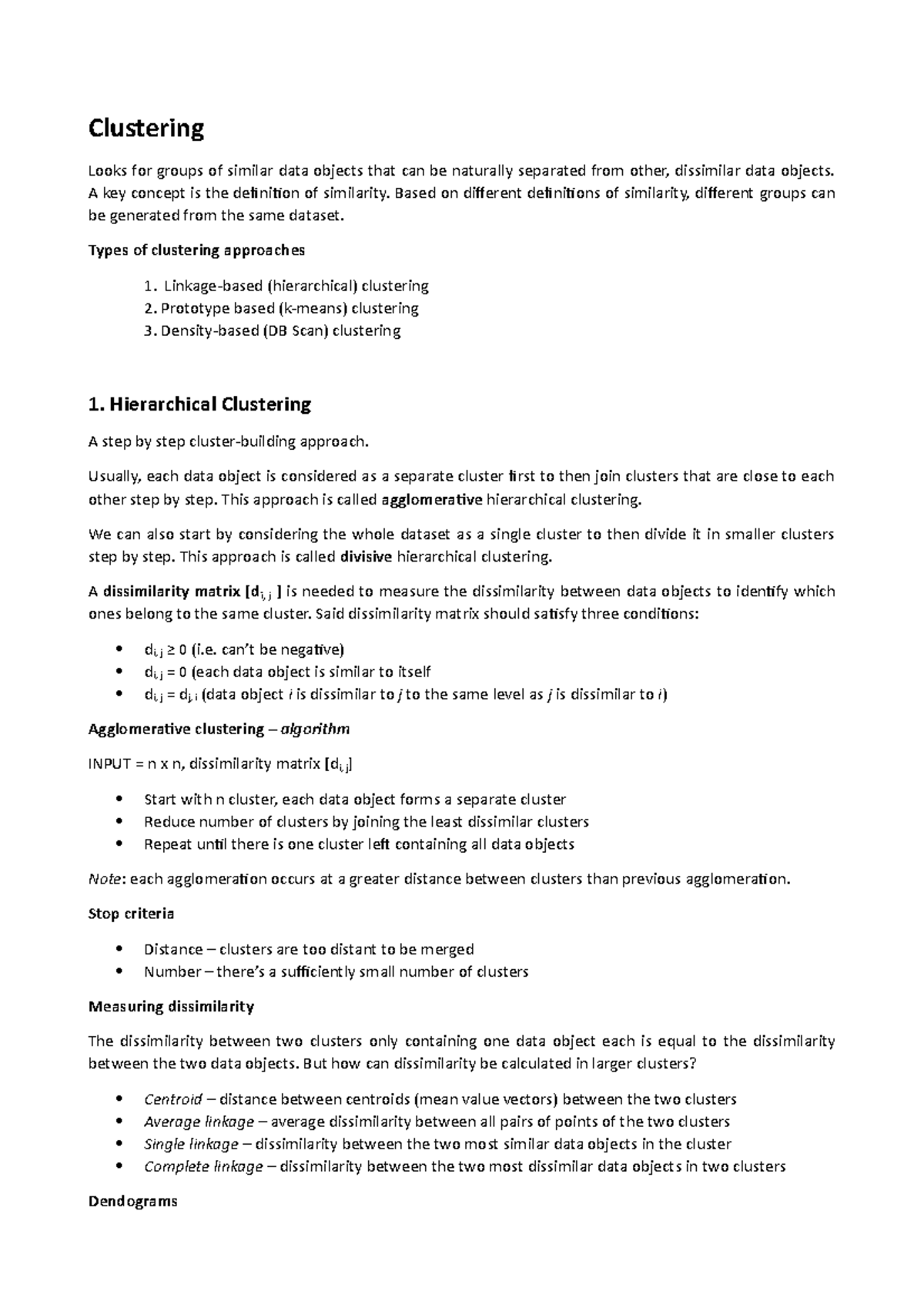Clustering Algorithms - Clustering Looks for groups of similar data ...