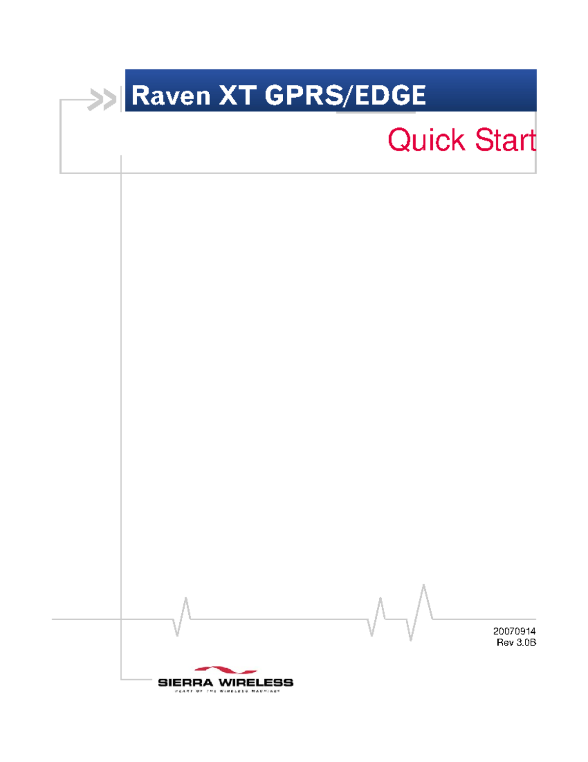 Raven XT EDGE Quick Start - Raven XT GPRS/EDGE Quick Start ...