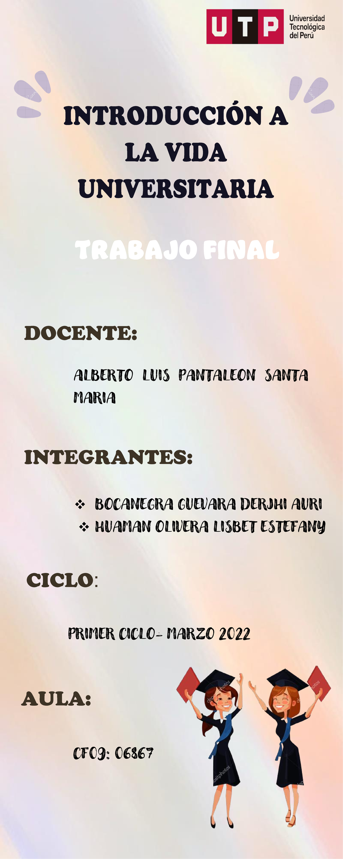 CASO IVU - este documento te servira , calificación 20 - INTRODUCCI”N A LA VIDA UNIVERSITARIA ...