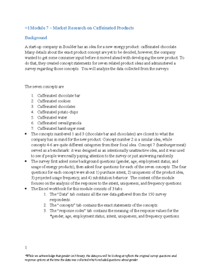 Module 8 Chapter-F2F - Course Work - Module 8 – Kickstarter Campaign Background Kickstarter ...