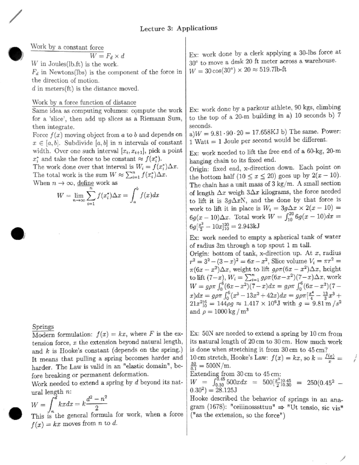 MAC2312 Notes Application - MAC 2312 - Studocu