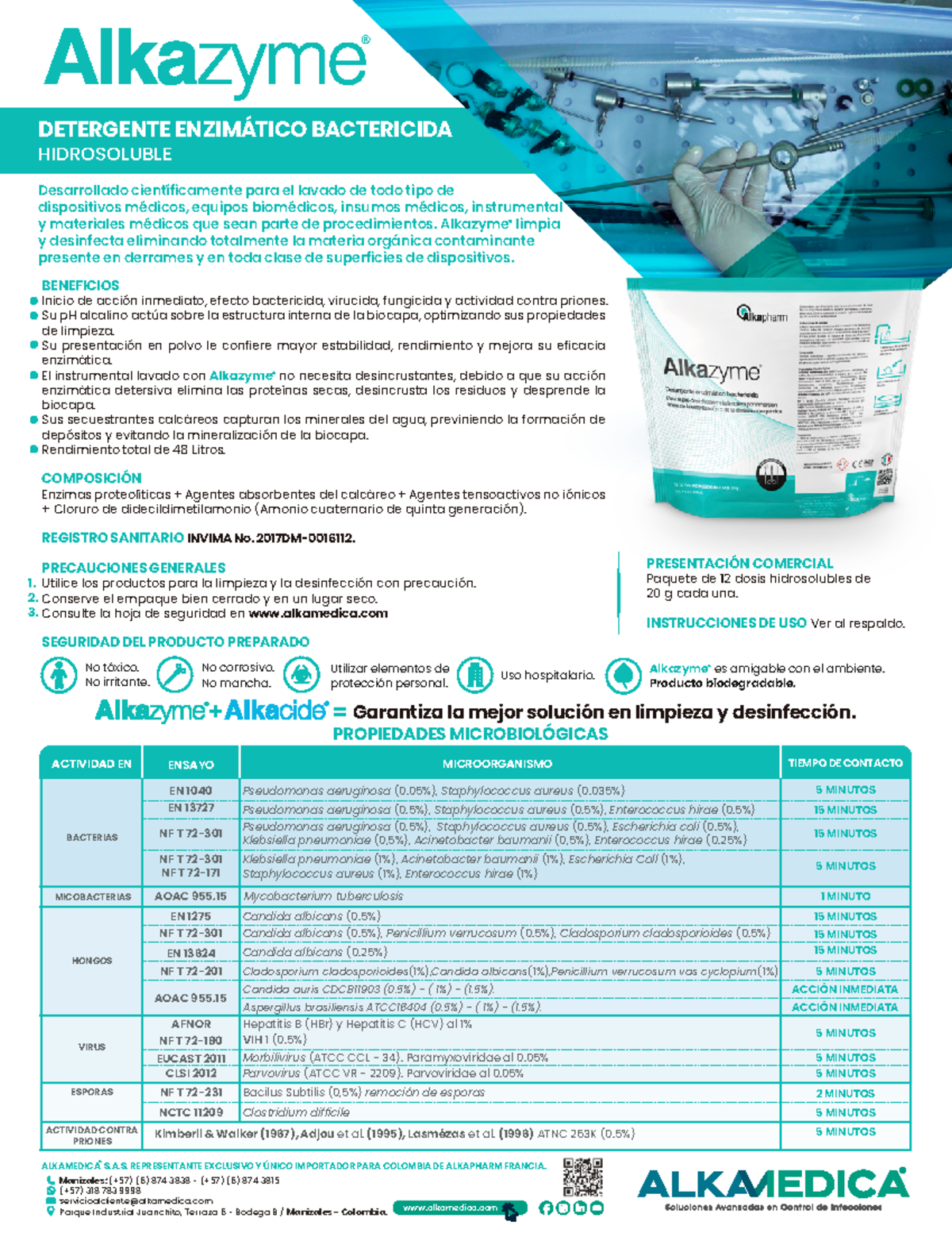 Ficha tecnica 2023 Alkazyme - Kimberli & Walker (1967), Adjou et al ...