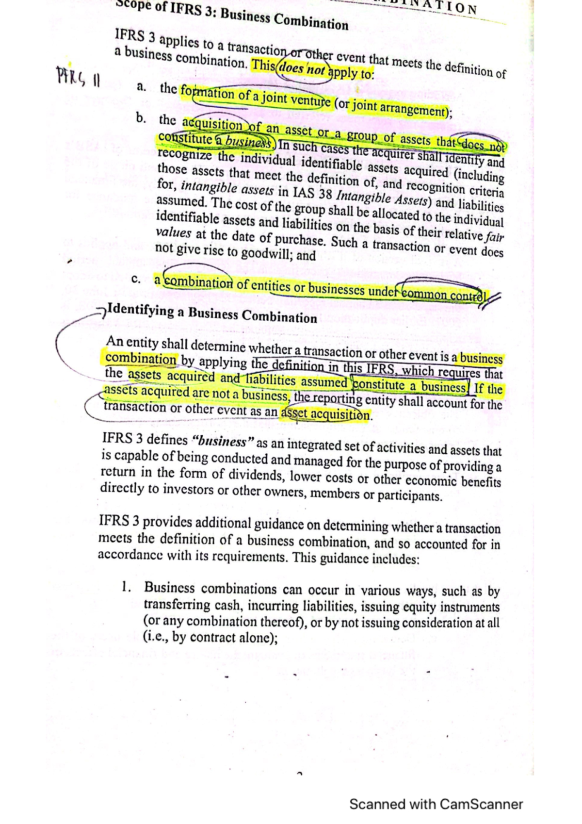 Chapter 1 - notes - Accounting - Studocu
