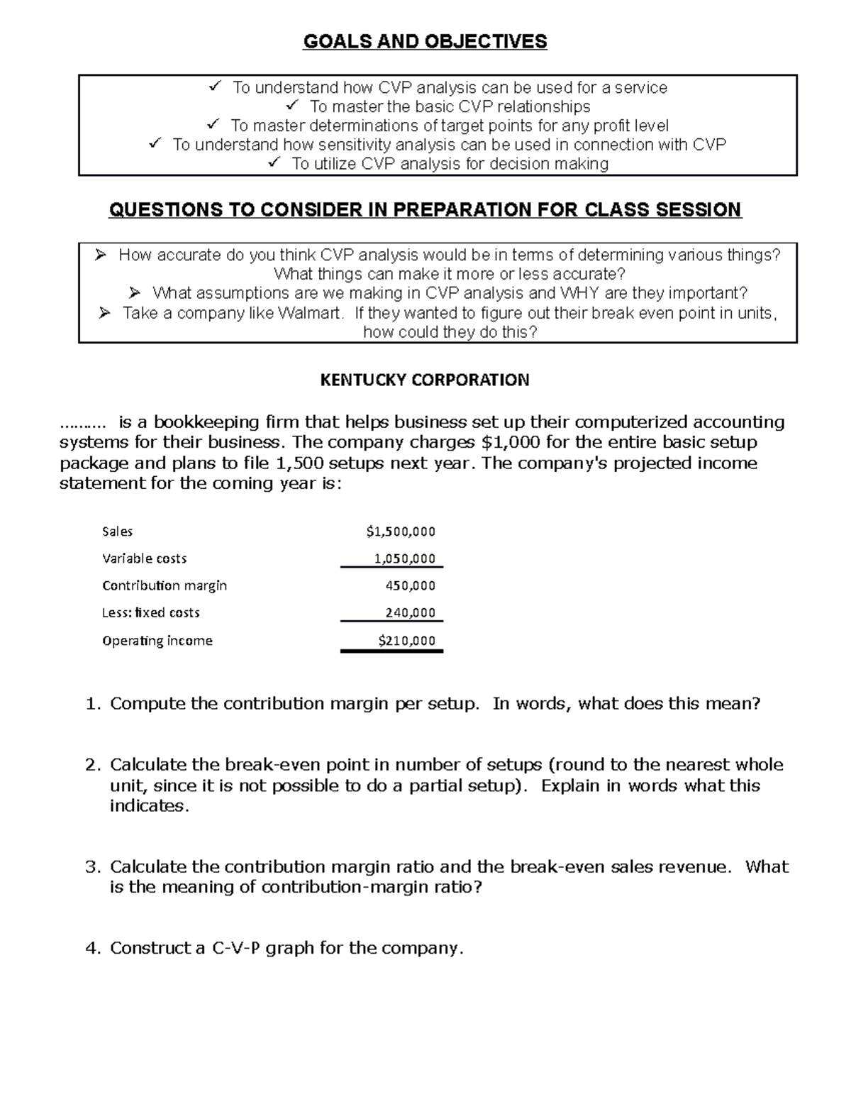 3-04 Kentucky-1 - Professor Markoff - GOALS AND OBJECTIVES To ...