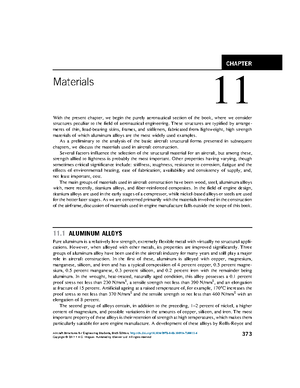 Aircraft Structures for Engineering B4 - CHAPTER Wing spars and box beams 21 In Chapters 16–18 ...