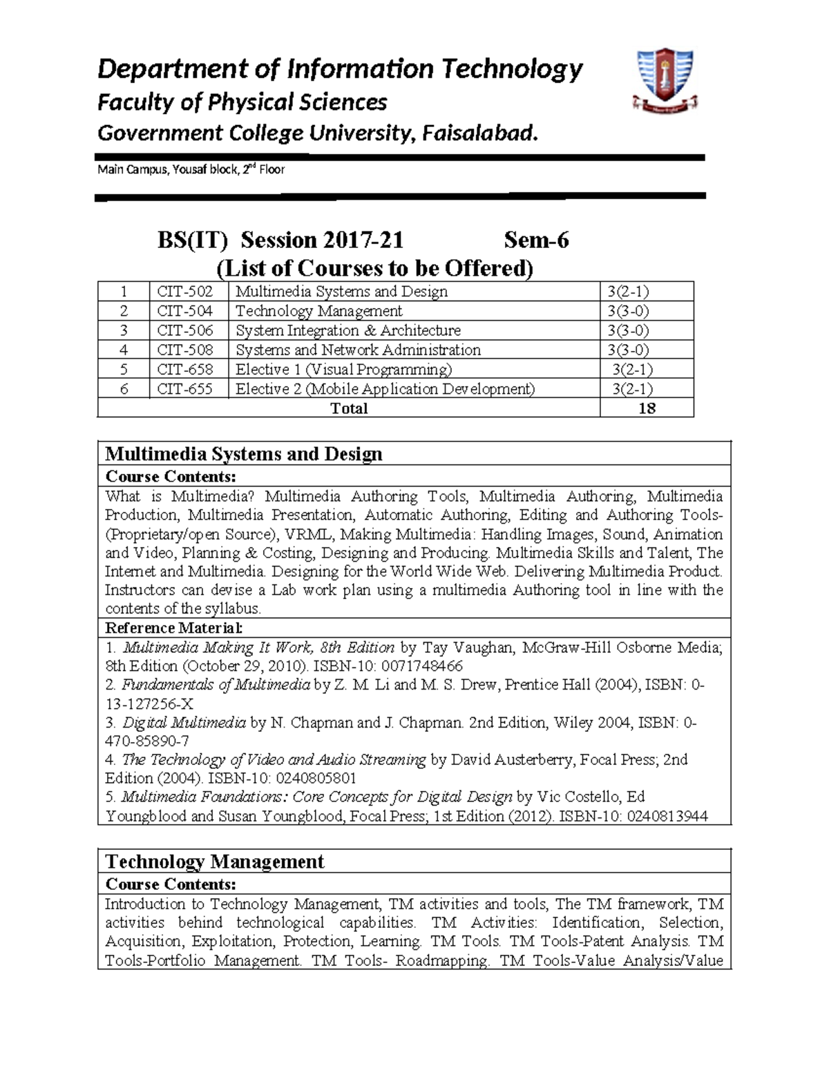 BS(IT) Sem-6 - this is very important outlines to cover the android ...