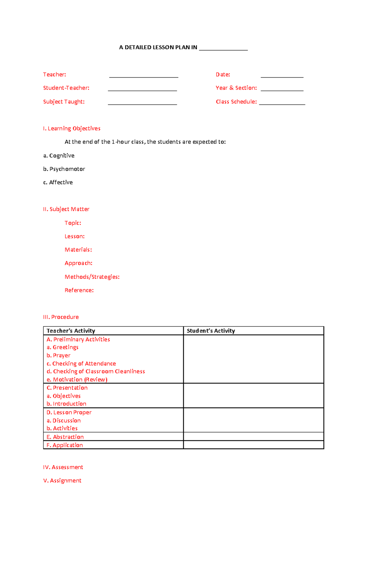 A- Detailed- Lesson-PLAN-IN - A DETAILED LESSON PLAN IN ...